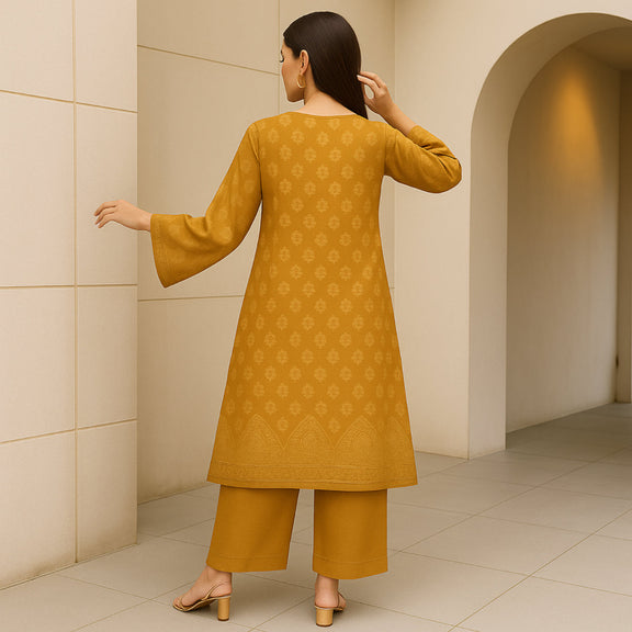 TURBAT Digital Printed Viscose Suit- unstitched 2PC D35 – Fasaana Official